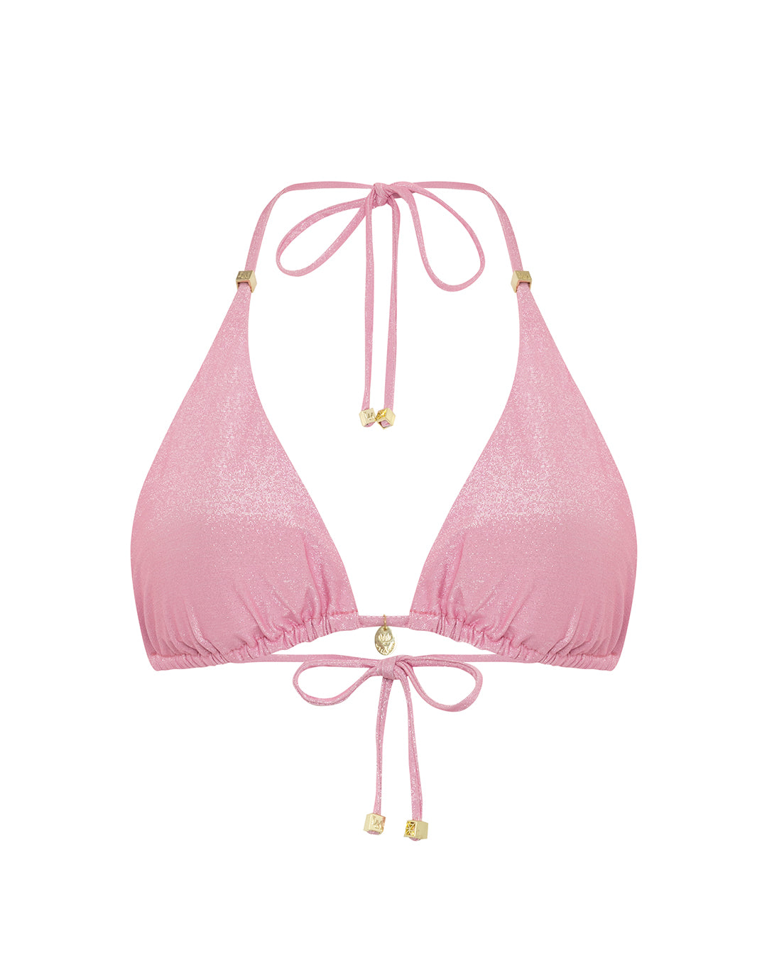 Millie Bikini Top - Pink Mist – LEYLA MAYA